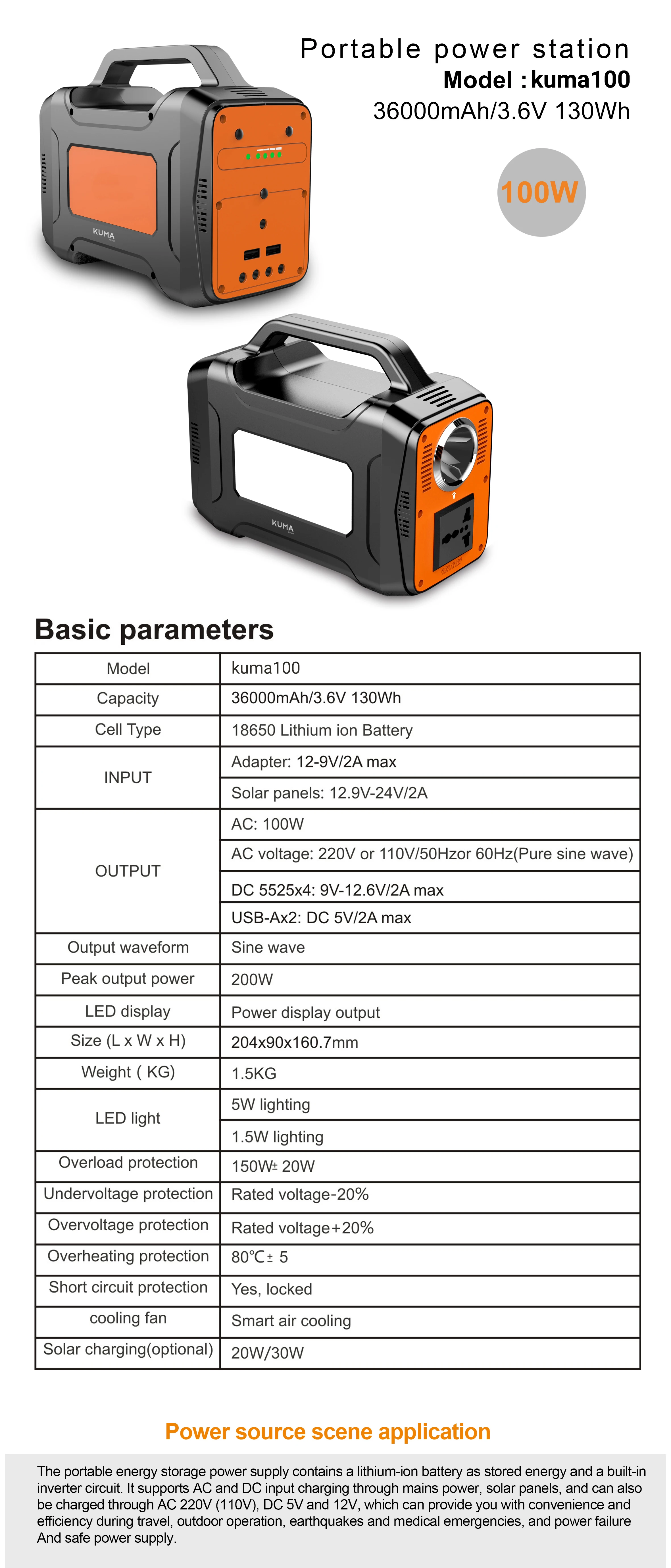 Buy Wholesale China High Quality Large Capacity Outdoor Portable Power ...