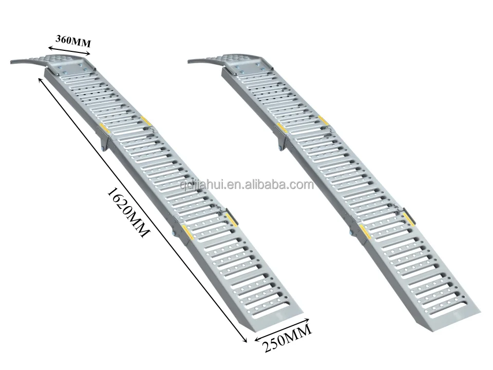 5000lbs 2200kgs 2-in-1 Loading Ramp Folding Car Ramps Motorcycle ...