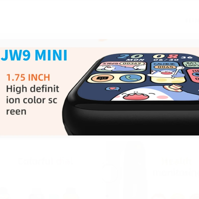 2024 New Smart Watch Jw9 Mini Series 9 1.75 Inch Voice Intercom Heart ...