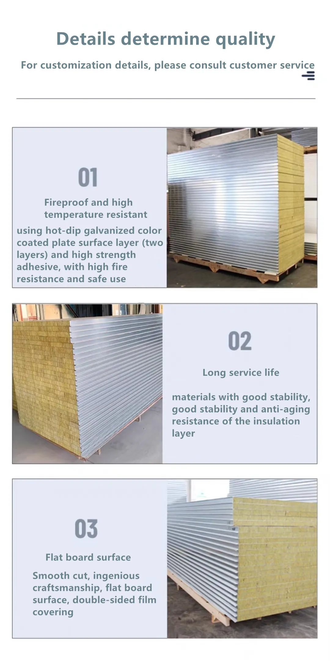 New Trend Rock Wool Sandwich Panel Laboratory All Interior Exterior ...