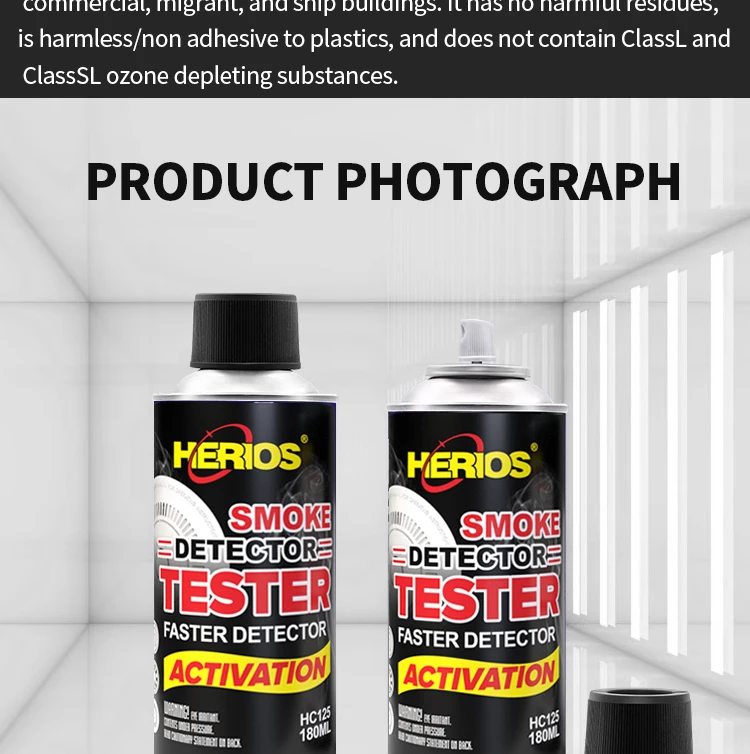 Fire Alarm Smoke Detector Tester Spray Fire Alarm Fast Test Spray ...