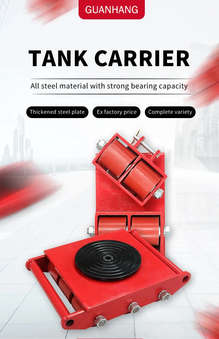 6Ton PU Wheel Cargo Trolley for Efficient Transportation - Durable ...