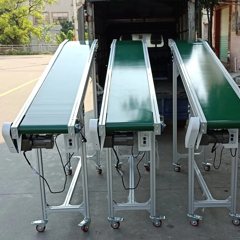Customized Powered Stainless Steel Conveying Equipment Speed Adjusted ...
