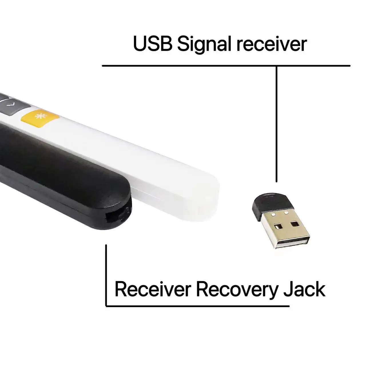KINGSTAR Conference Remote Control Laser Pen - Projector Used