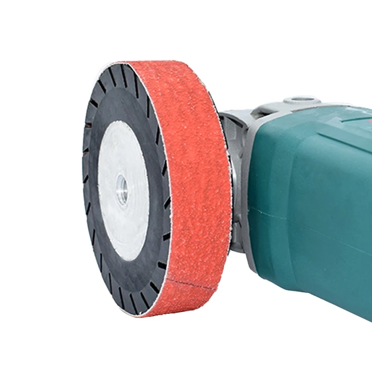5" Angle Grinder Expander Wheel Sanding Sleeves Rubber Wheel Manual ...