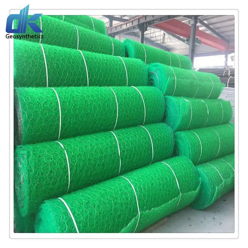 Erosion Control Geomat - Durable, Reinforced Polymeric Mesh