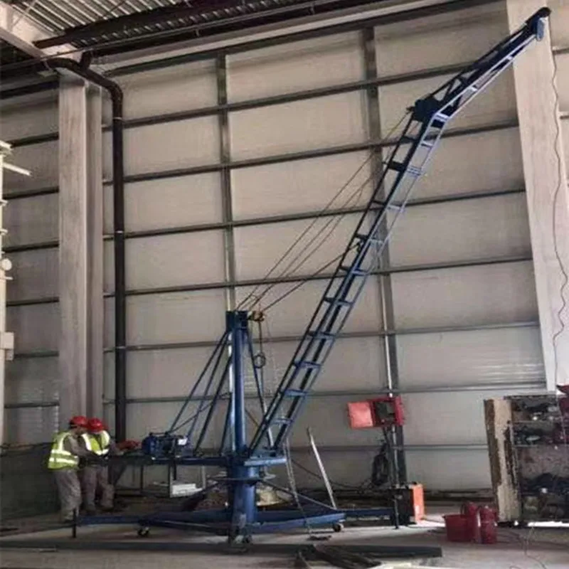 Small Crane for Dock Deck High Floor Fish Pond Crane Is Suitable for ...