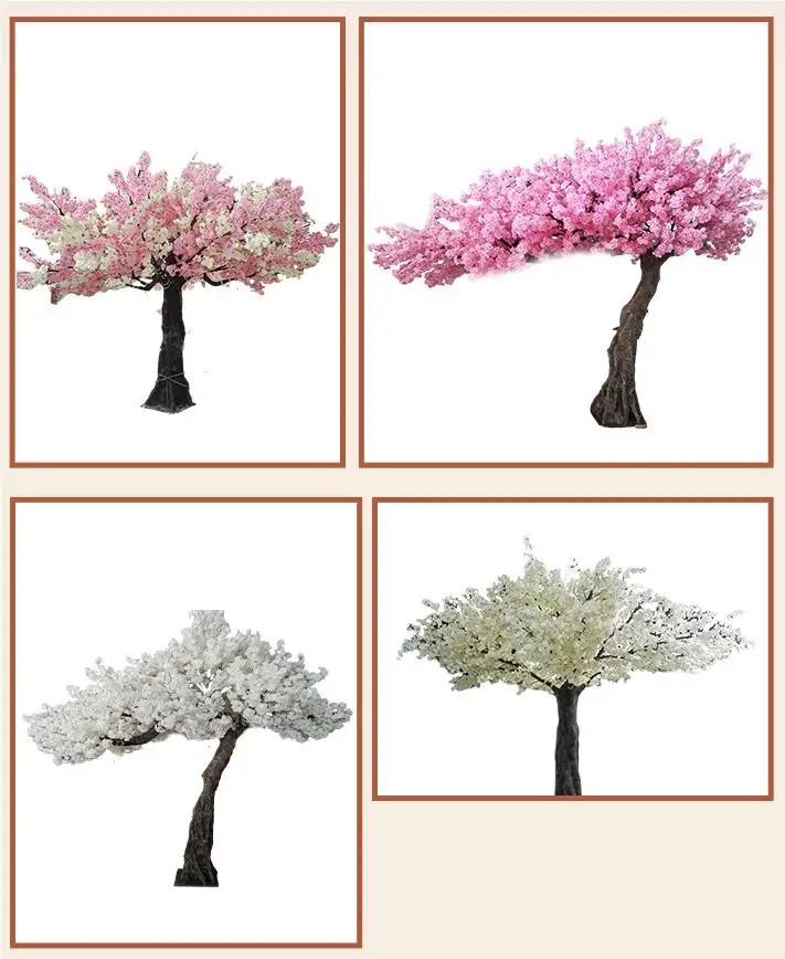 Realistic Cherry Blossom Artificial Tree Simulation Of Natural Tree For ...