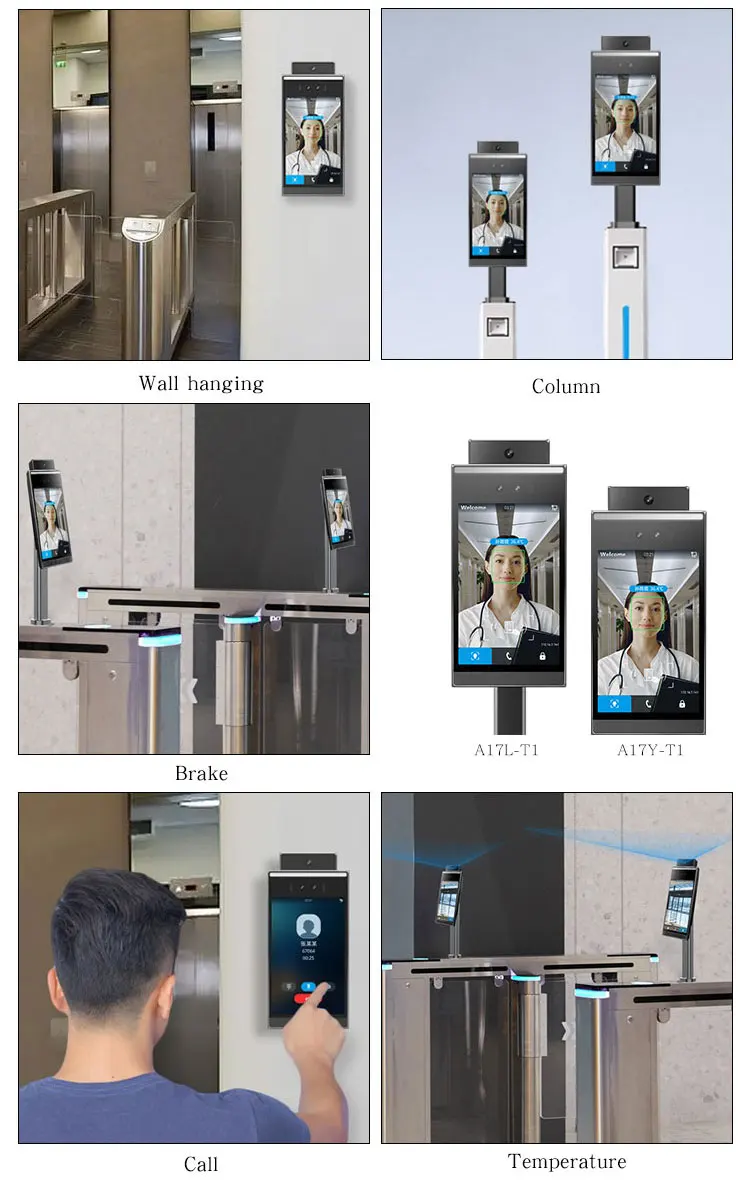 Face Recognition Access Control System SIP Video Call Remote Door ...