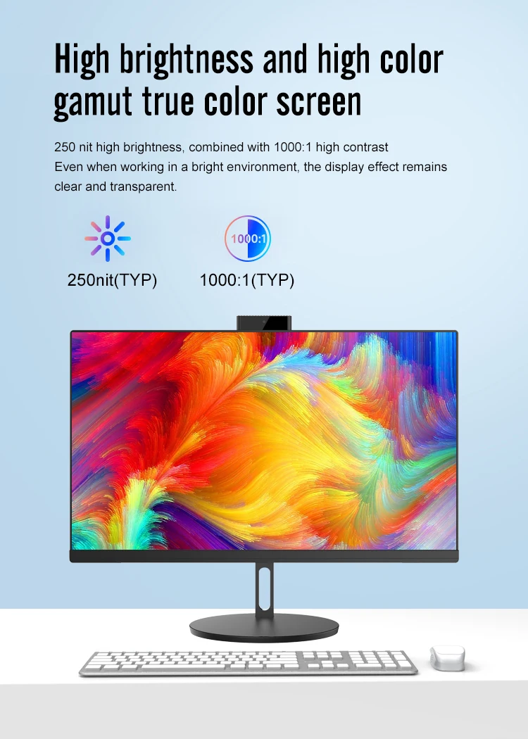 New Design Borderless Wholesale 23.8 Inch Fhd Ips Flat Displays Lcd ...