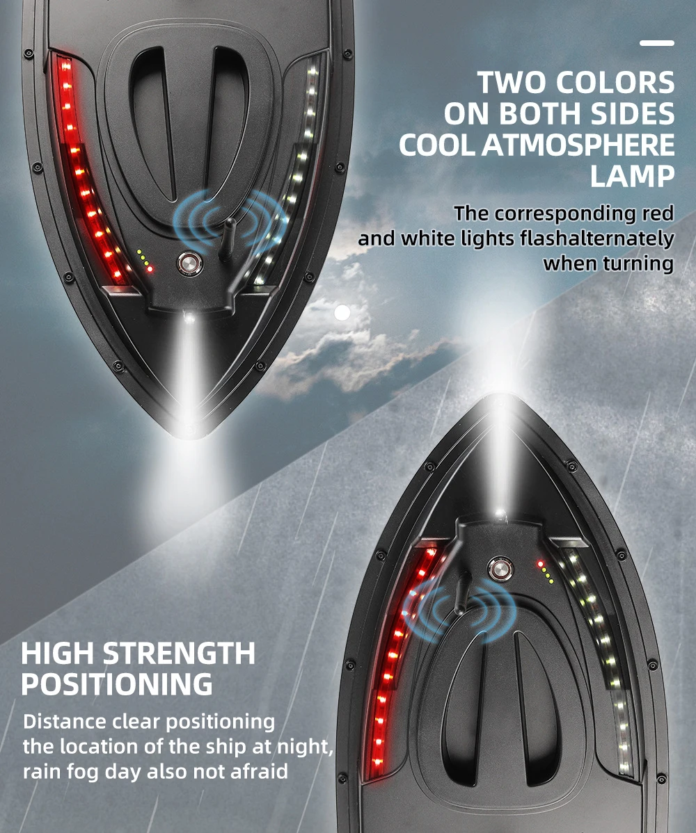 Fixed Speed Cruise Remote Control Fishing Finder Boat With Gps Mode ...