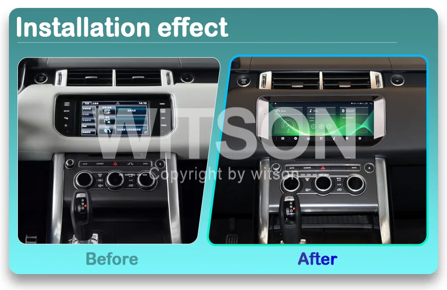 10.25" QLED Screen for Range Rover Sport 2013-2020