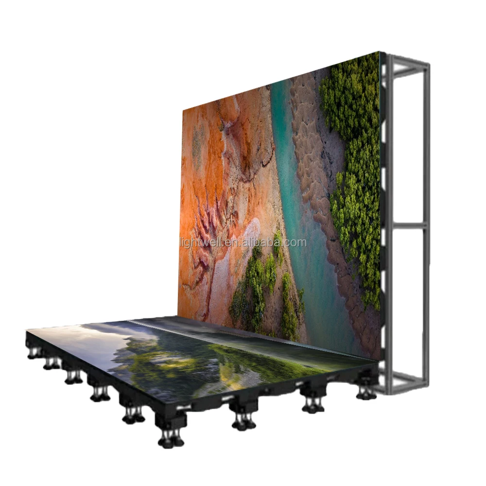 Full Color P1.953 Led Panel Displays Stage Led Wall P2 P3 P4 Led Screen ...