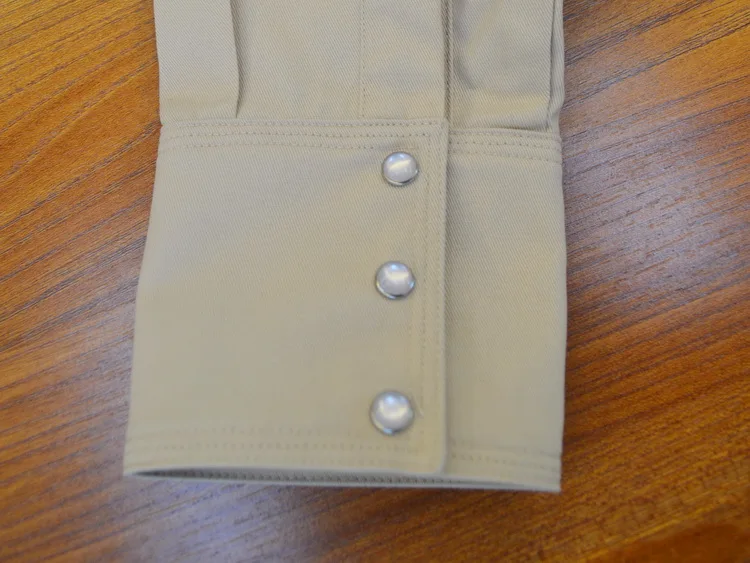 Factory Supply Nfpa 2112 Cat 2 Pearl Snap Buttons Long Sleeve Fr Frc ...