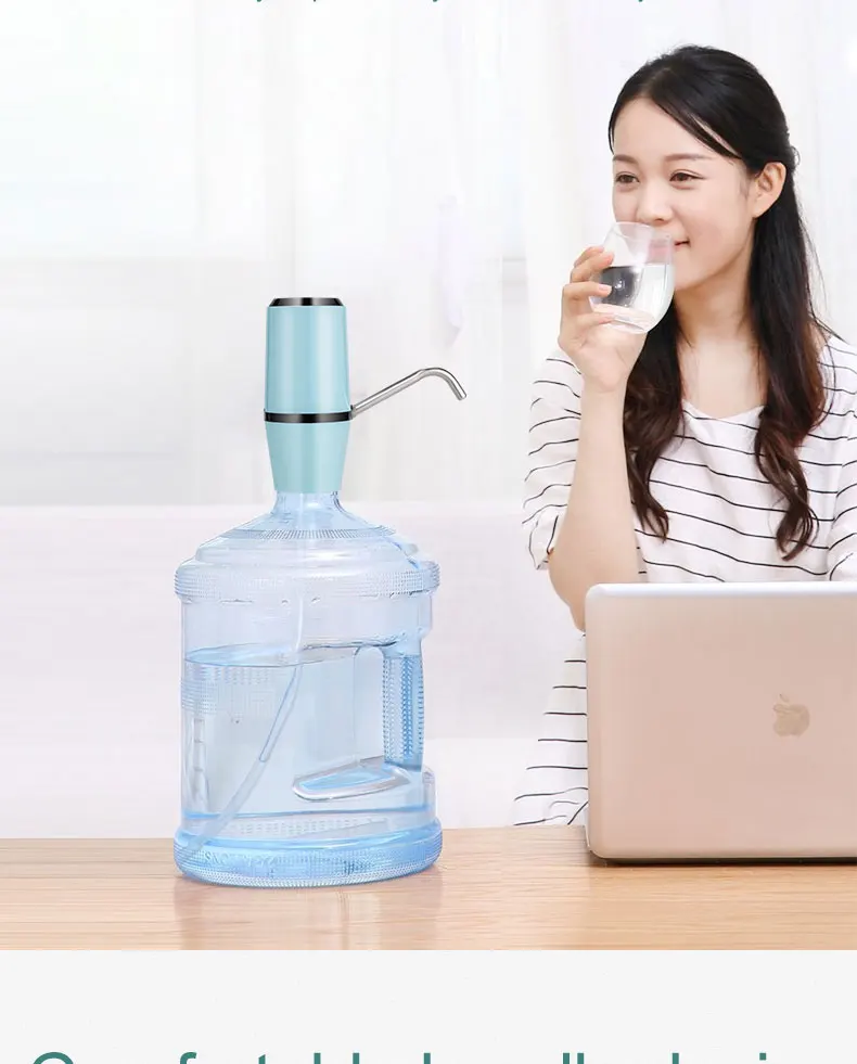 One Button Start Portable Household Usb Rechargeable Mini Bottle Water ...