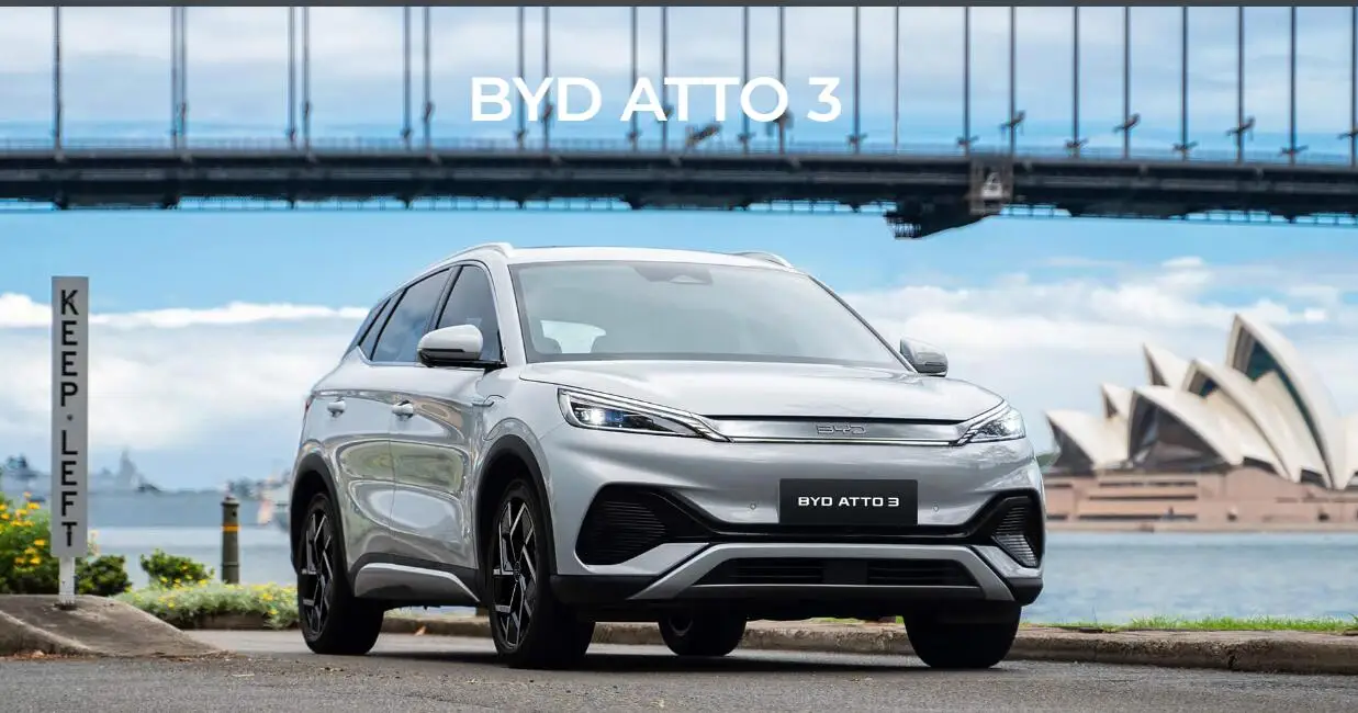Byd Atto 3 Yuan Flagship Version 510km Suv New Energy Vehicle Ev ...