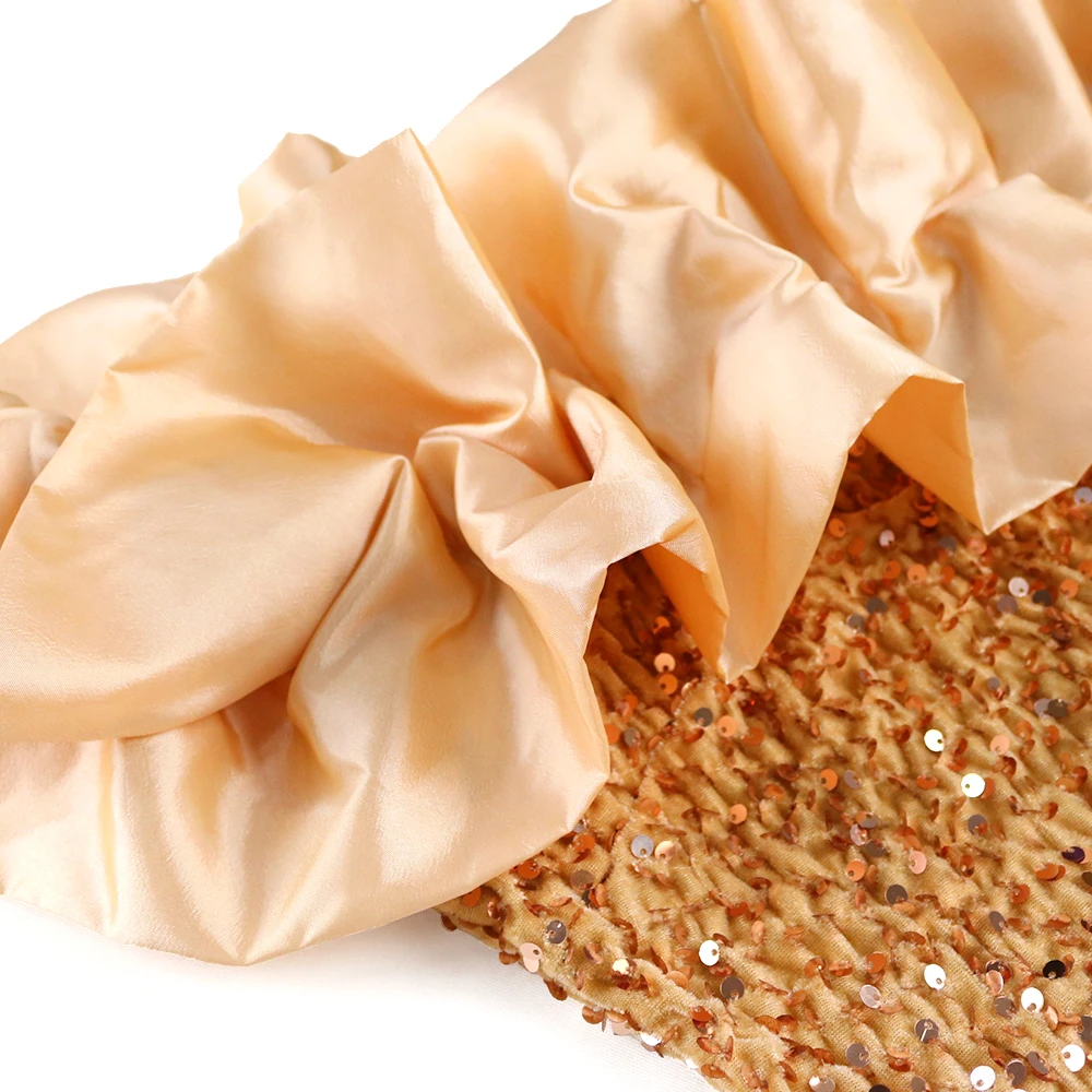 Bare Shoulder Sequin Tulle Ruffle Backless Elegant Women Evening Dress ...