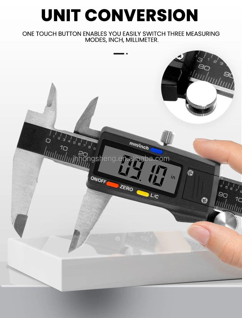 Digital Vernier Caliper, Electronic Vernier Caliper 150mm/6inch With ...