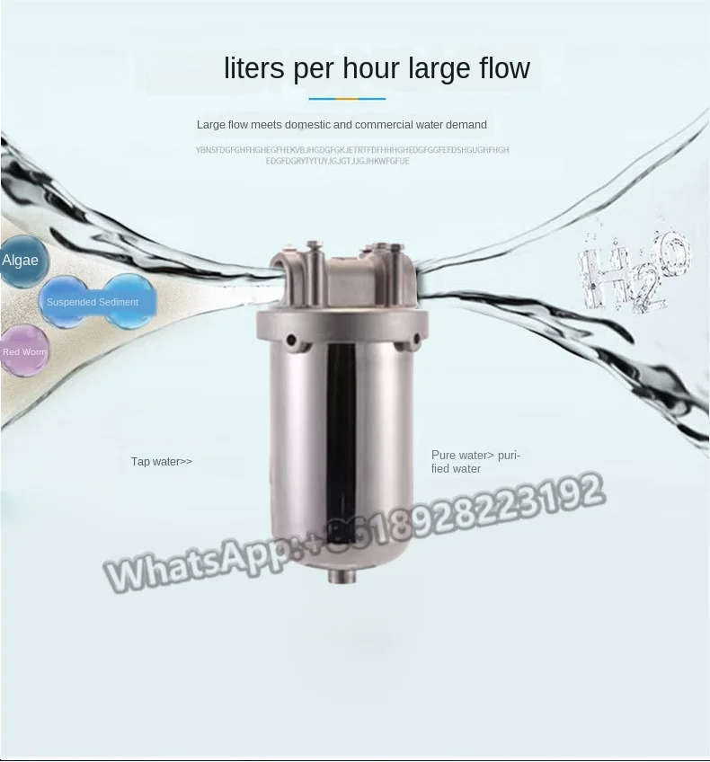 Stainless Steel Filter Housing 20 Inch Filter 1/2 Inch 3/4inch 1inch In ...