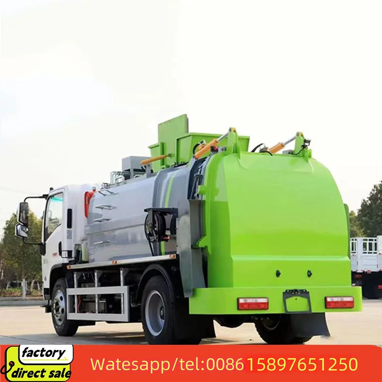 2024 New Design Garbage Collection Truck Small Kitchen Compactor ...