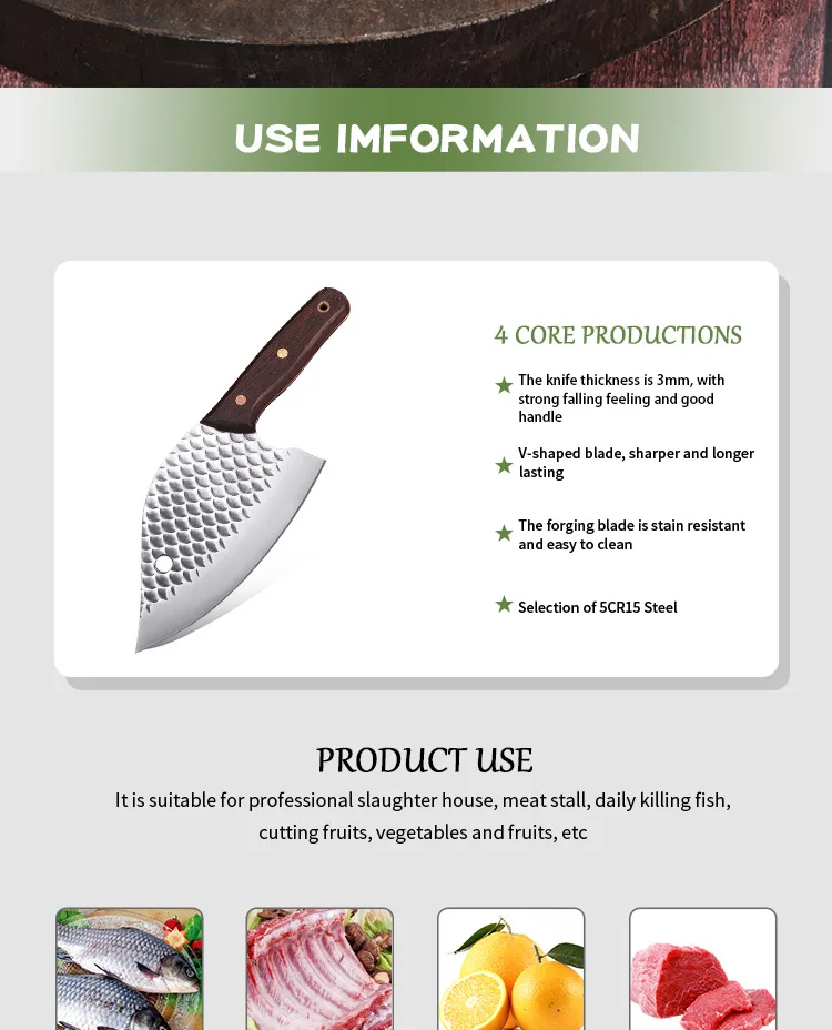 Seafood Knives - Professional Tools for Aquatic Fish