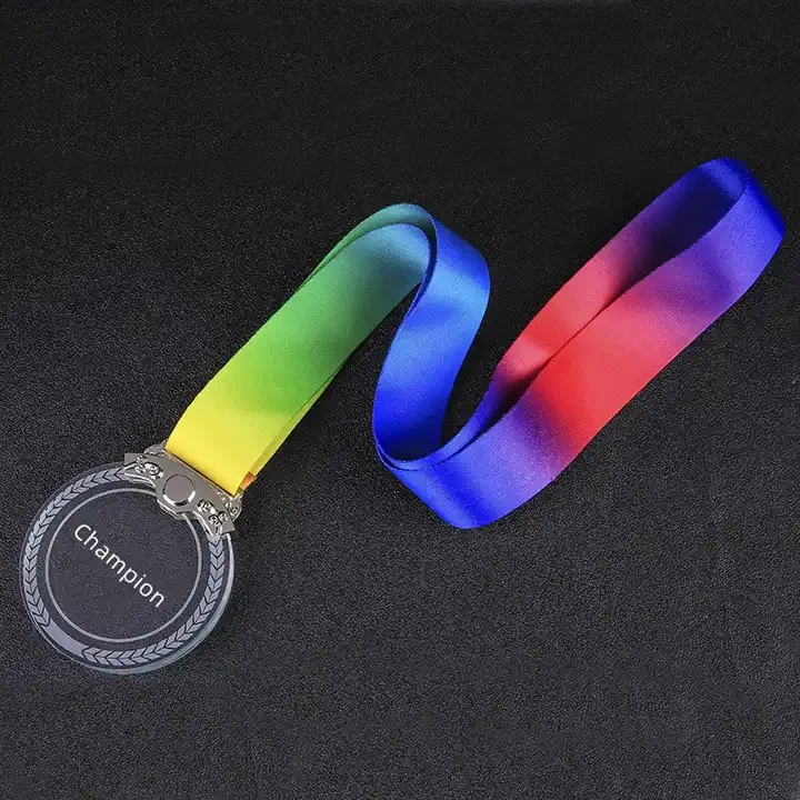 Customizable Glass Souvenir Medals for Graduation & Sports