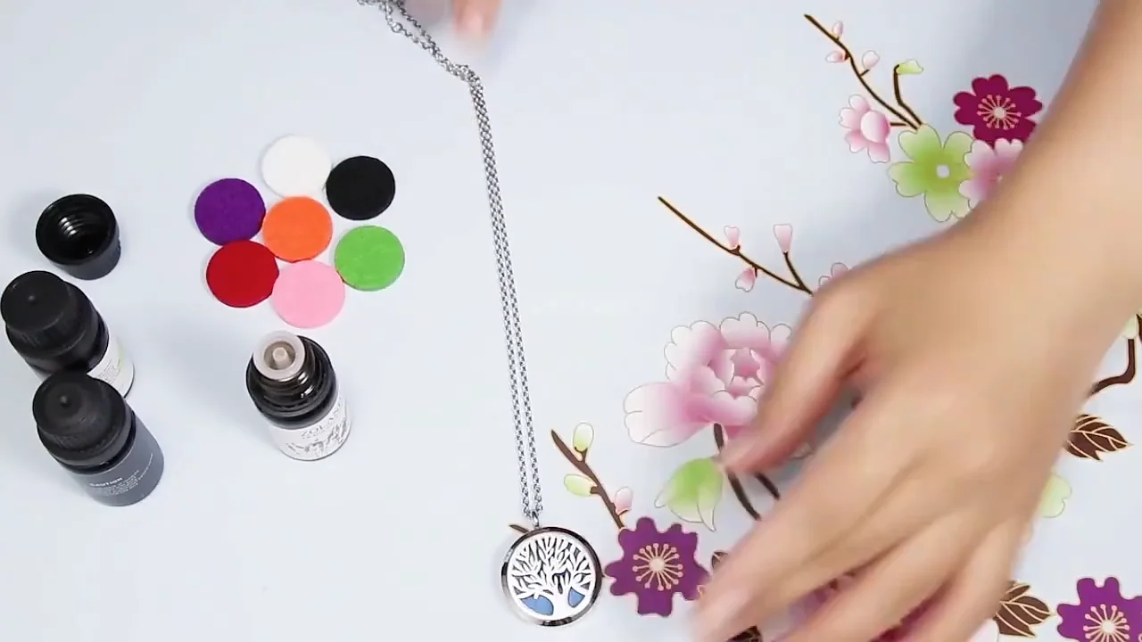 25mm Stainless Steel Diffuser Pendant Charms Locket Magnetic Plain ...