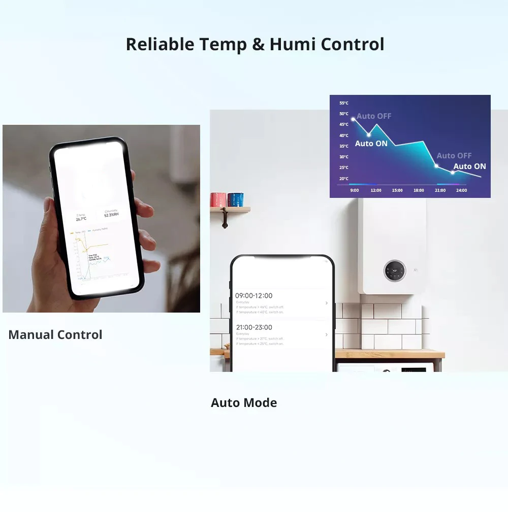 Temperature And Humidity Monitoring Switch Sonoff Th Elite 16a Wifi ...