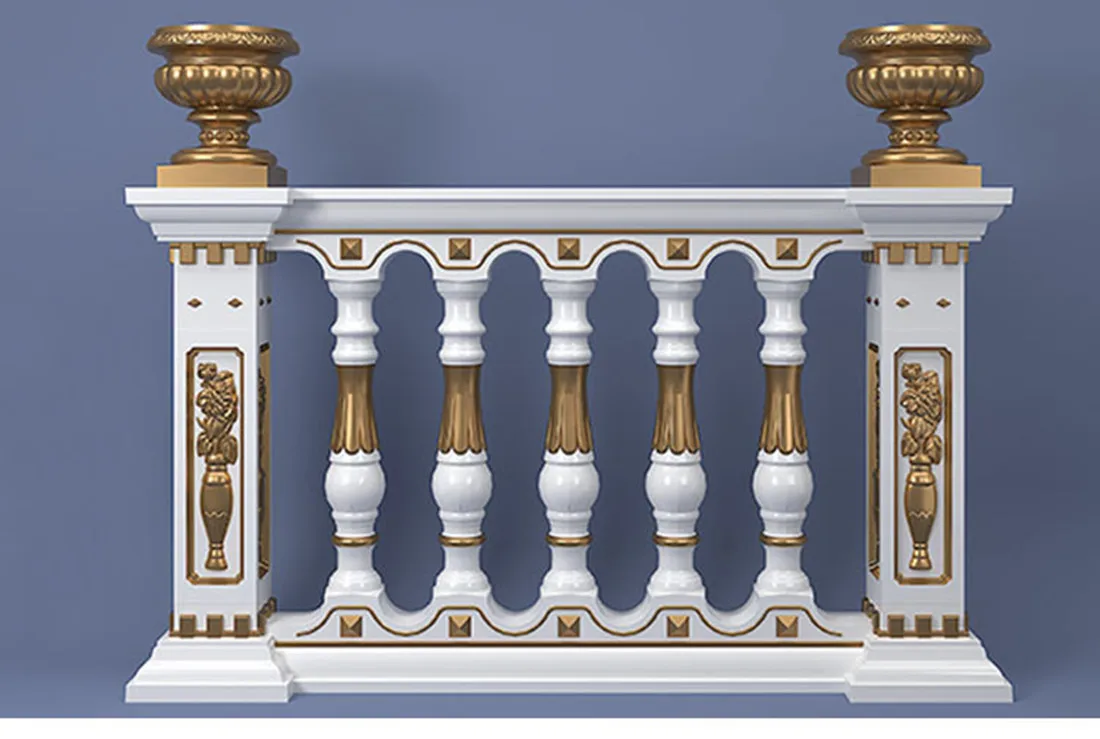 Concrete Balustrade Moulds - Durable and Easy Assembly