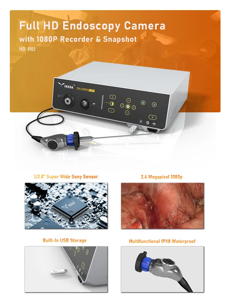 IKEDA 9102 Arthroscopy ENT Video Endoscope System with 2-Year Warranty