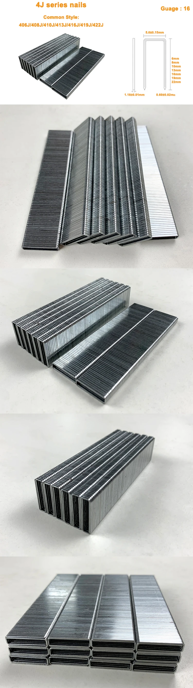 Galvanized Staples - Perfect for Furniture Upholstery