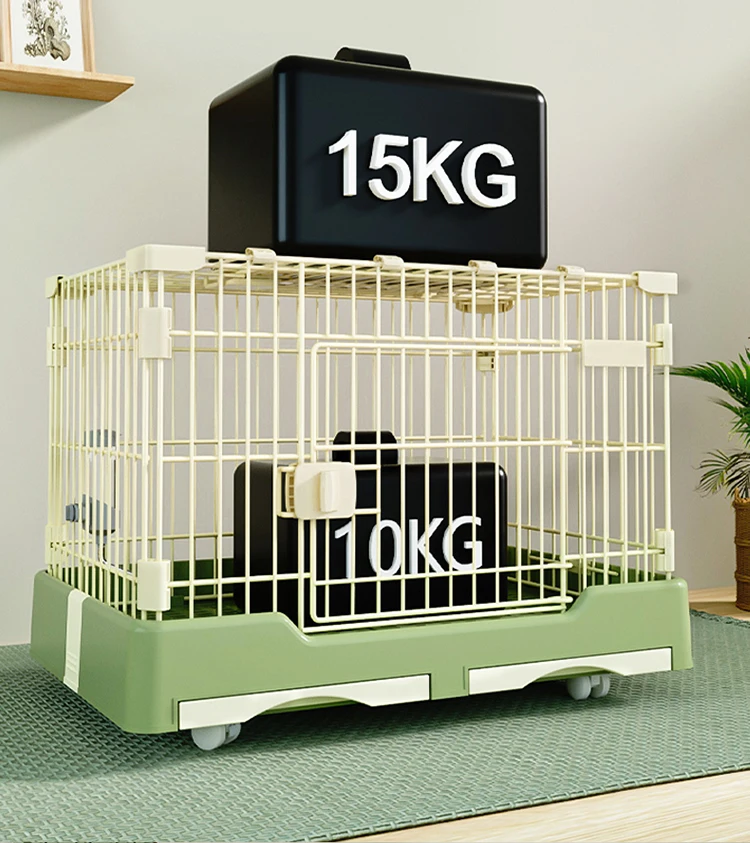 Wholesale Home Use Pink And Green Color Rabbit Hutches Cage Rabbit Pet ...