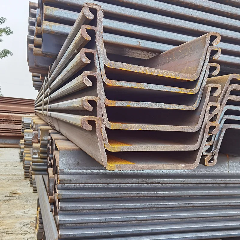 Structure Profiles Astm Aisi S355gp S390gp Q235 Steel Sheet Piles Metal Iron Steel Pile - Buy ...