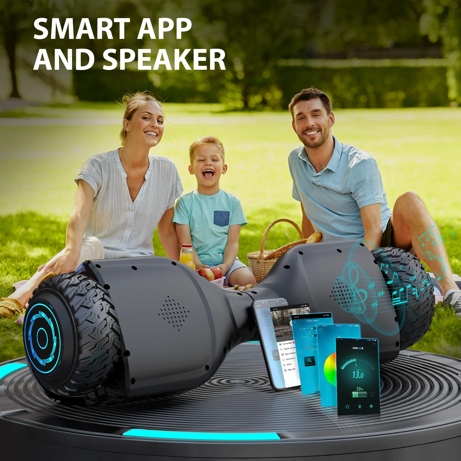 Gyroor Private Model Hoverboard Fast Delivery 6.5inch Cheap Hoverboard ...