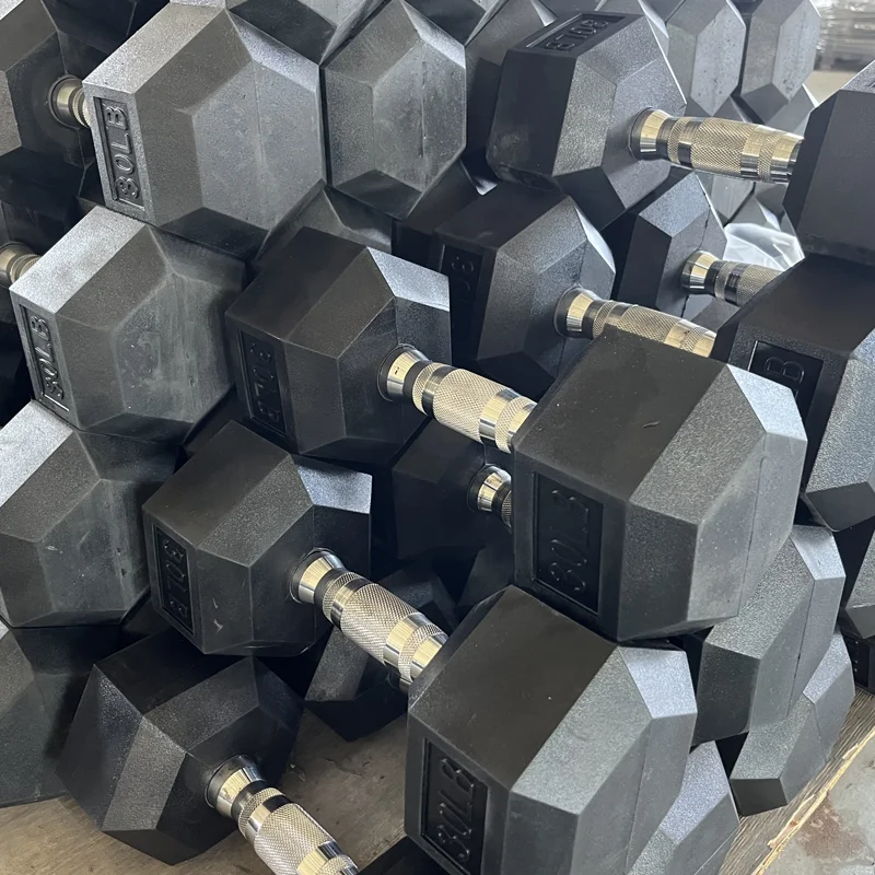 Custom Logo Weight Fitness - Hex Dumbbells Set Workout