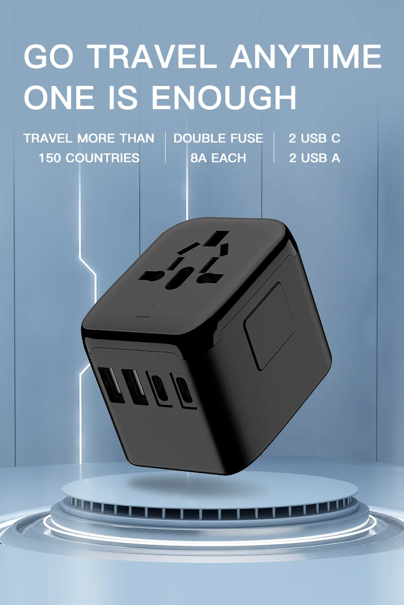 Mobile Phone Tablet Charging Adapter Type C/universal Travel Adapter ...