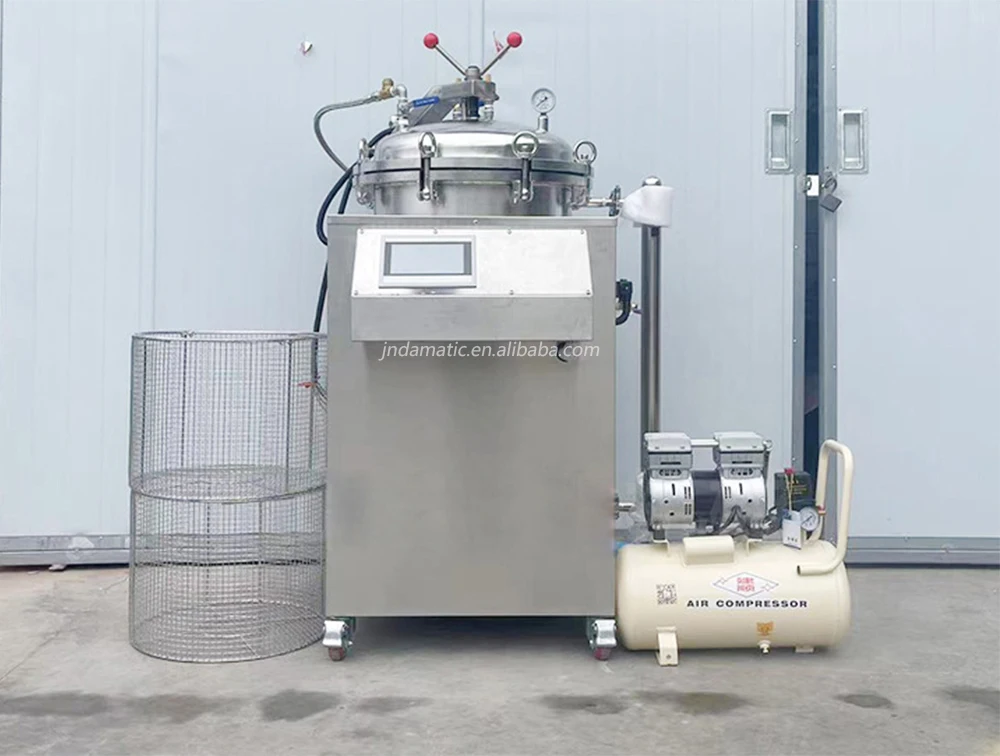 Small Milk Cooked Food Vacuum Bag Bottle Steam Sterilizers Autoclaves ...