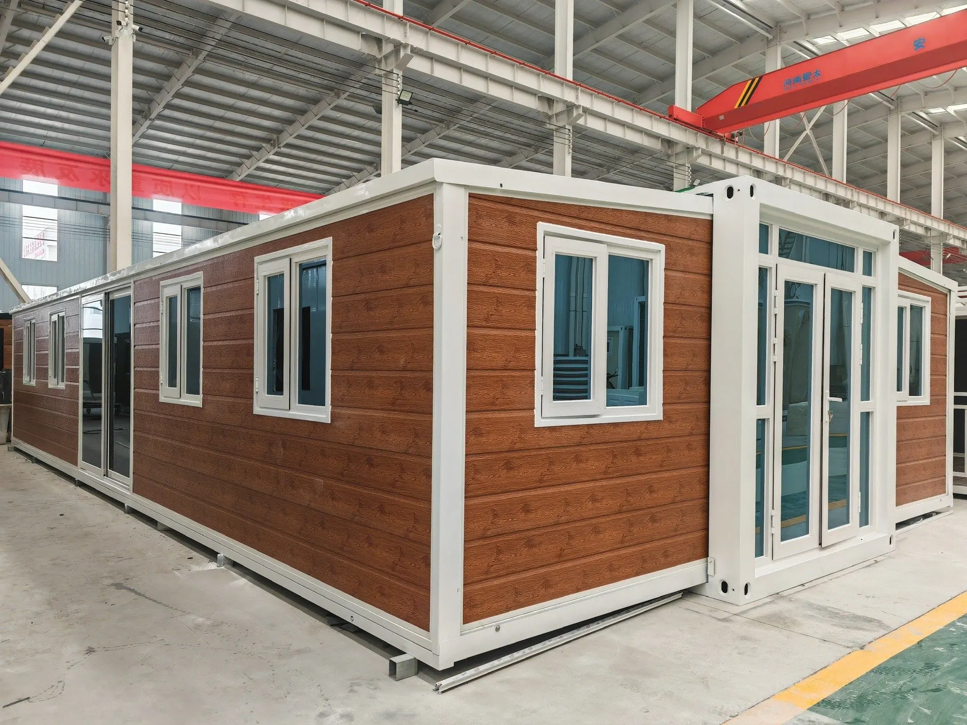 20ft Expandable Container House Mobile Home with Durable Steel Material ...
