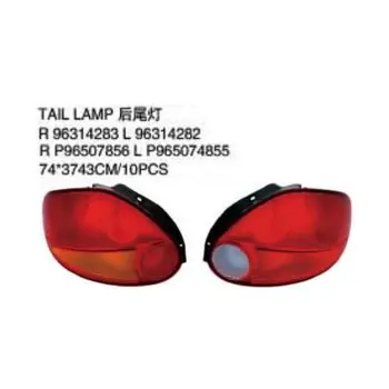 Chevrolet Spark Matiz I 99 Auto Car Tail Lamp