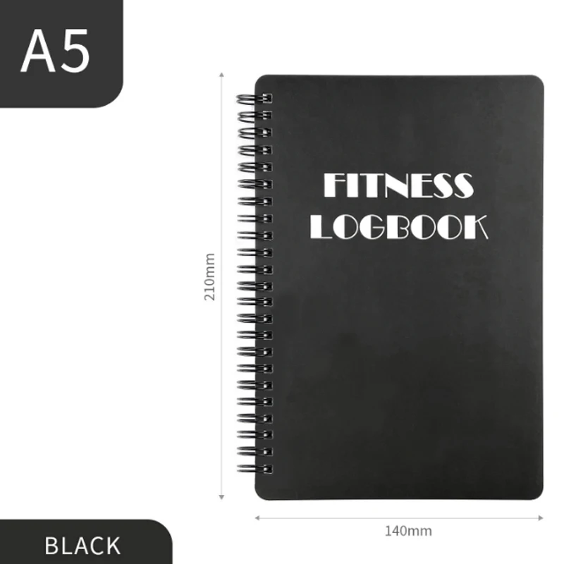Hk Self-discipline Fitness Book Running And Swimming Record Book Sports ...