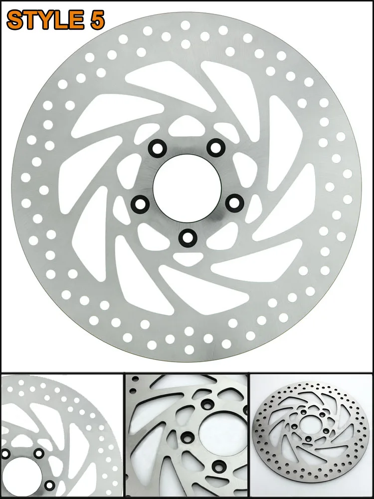 Factory Custom High Quality 292mm Motorcycle Rear Brake Disc Rotor For ...