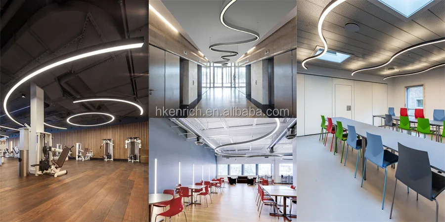 Custom-made Bendable LED Linear Light - 50000 Hours Lifespan