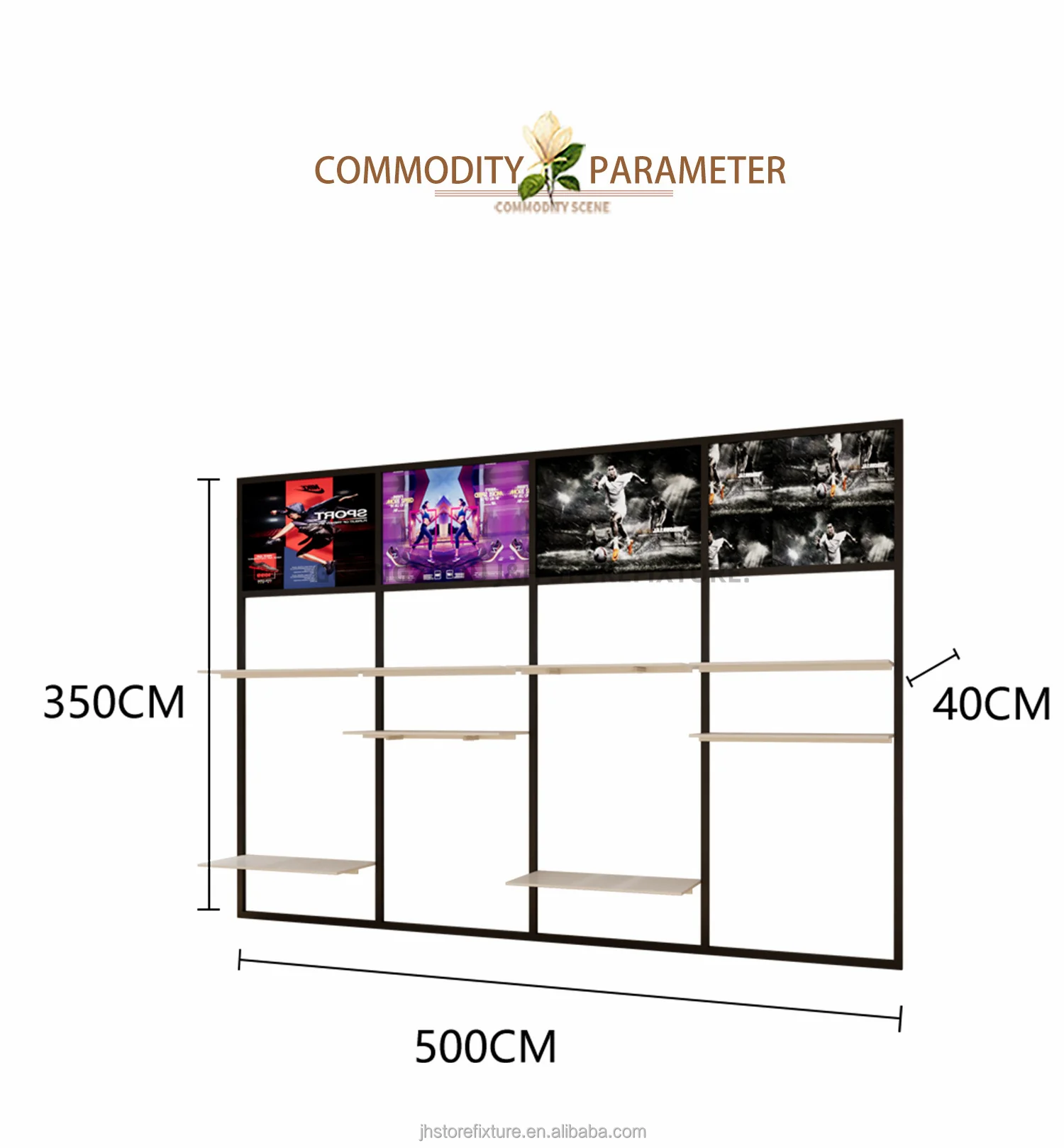 Wall Mounted Retail Clothing Display - Enhance Your Store
