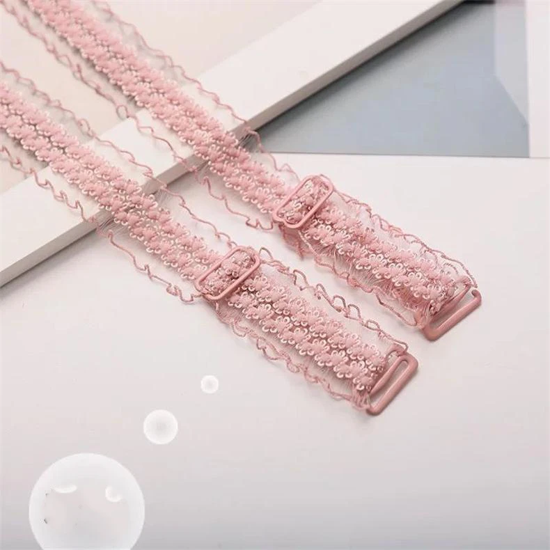 FINETOO Bra Lace Straps - Adjustable, Reusable, Fashionable