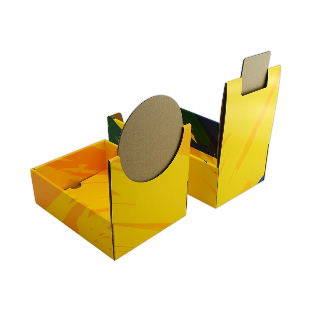 Retail Shelf Cardboard Counter Top Display Stand Show Supermarket Shop ...