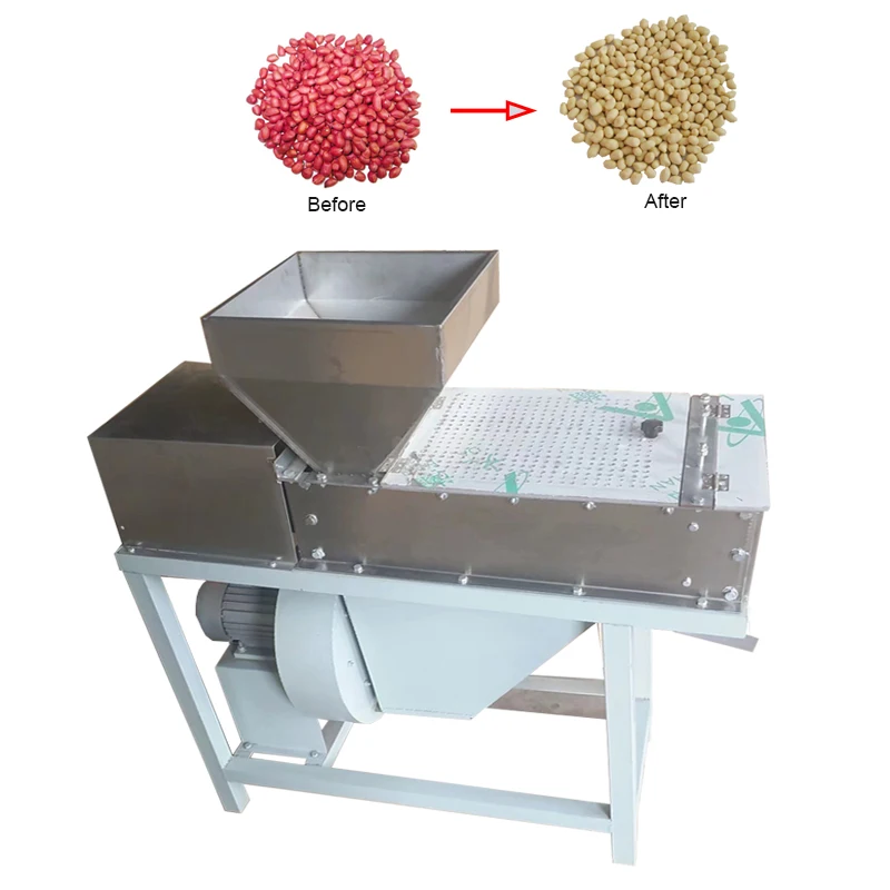 Stainless Steel Wet Peanut Peeling Machine Groundnut Peeler Peanut ...