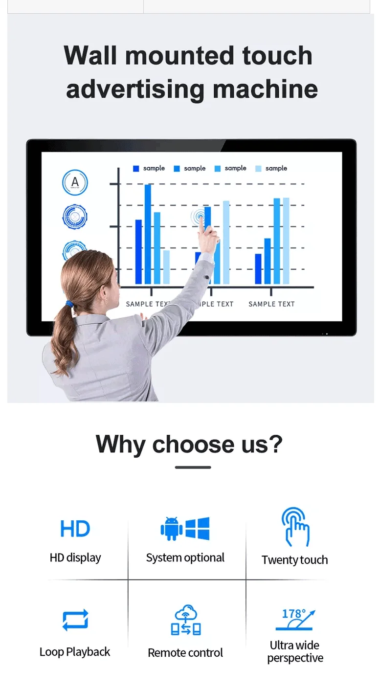 Retail Store Window Marking Display Wall Mounted Advertising Display ...