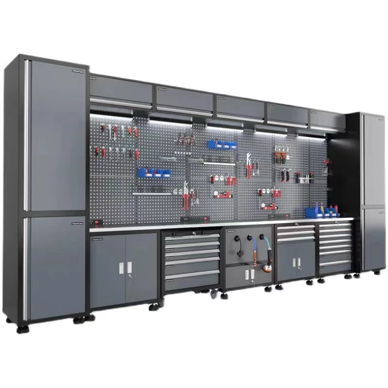 Durable Tool Cabinet With Tools - 6 Drawer Garage Storage System for ...