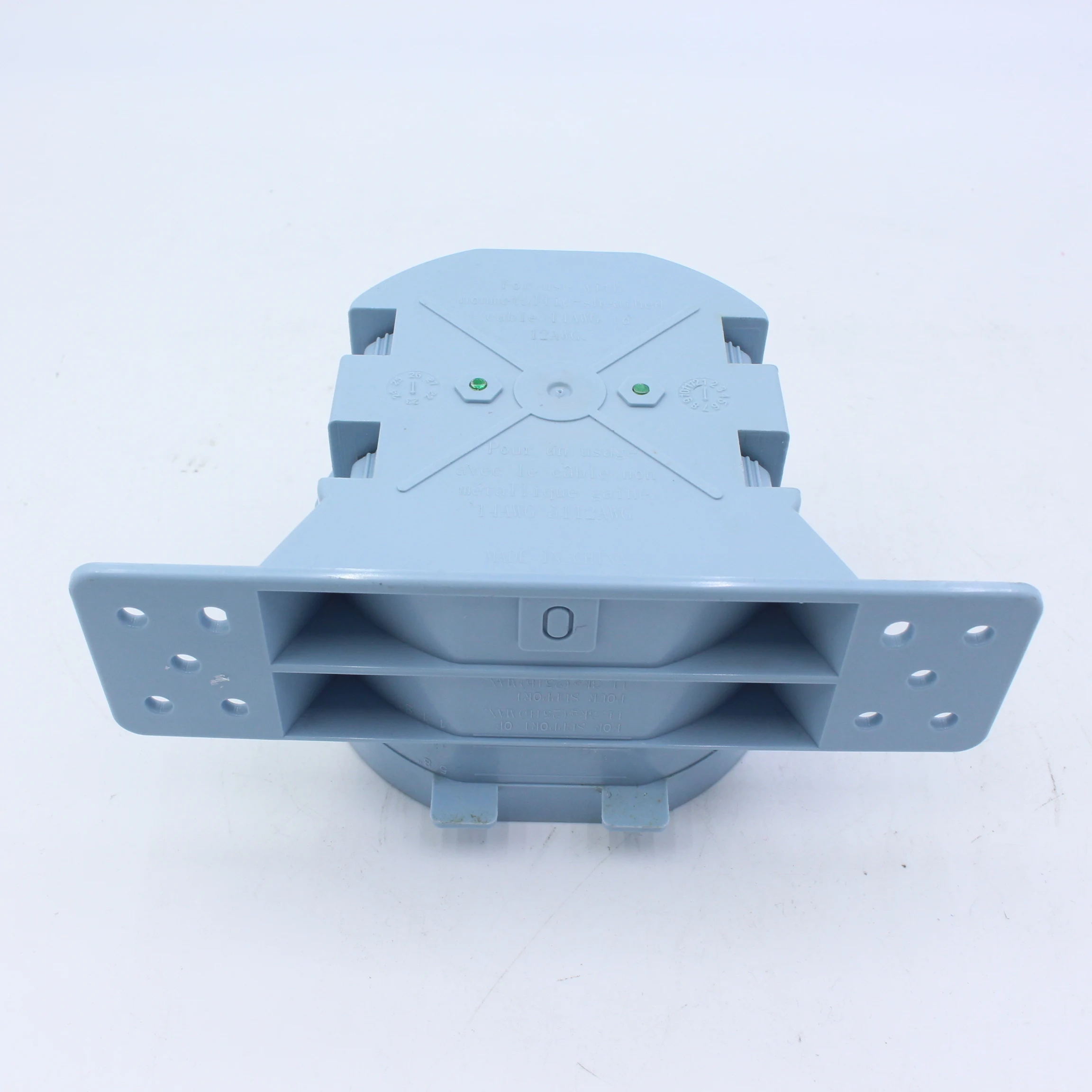 Nonmetallic Ceiling Box With Side Bracket Outlet/Switch Box Electrical ...