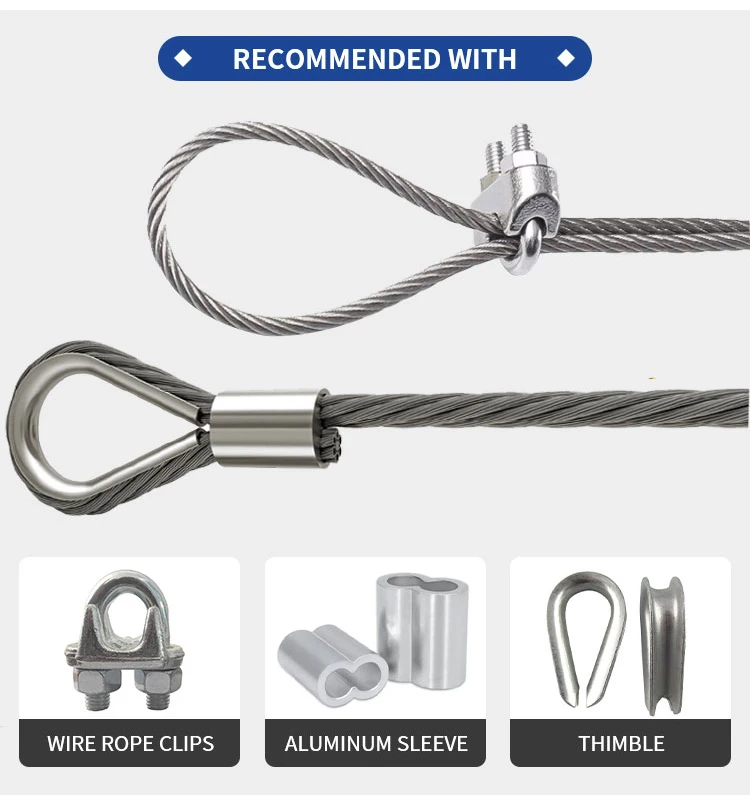 High Strength Galvanized Steel Wire Rope - 8mm to 20mm